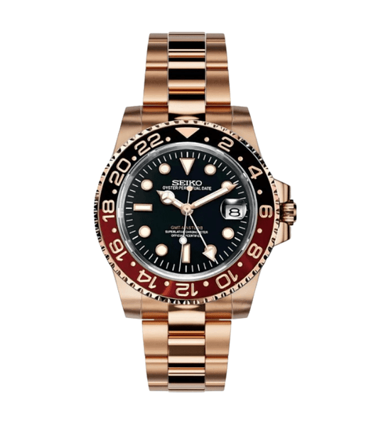 Seiko Mod GMT Root Beer – NeoLux Watch & Co
